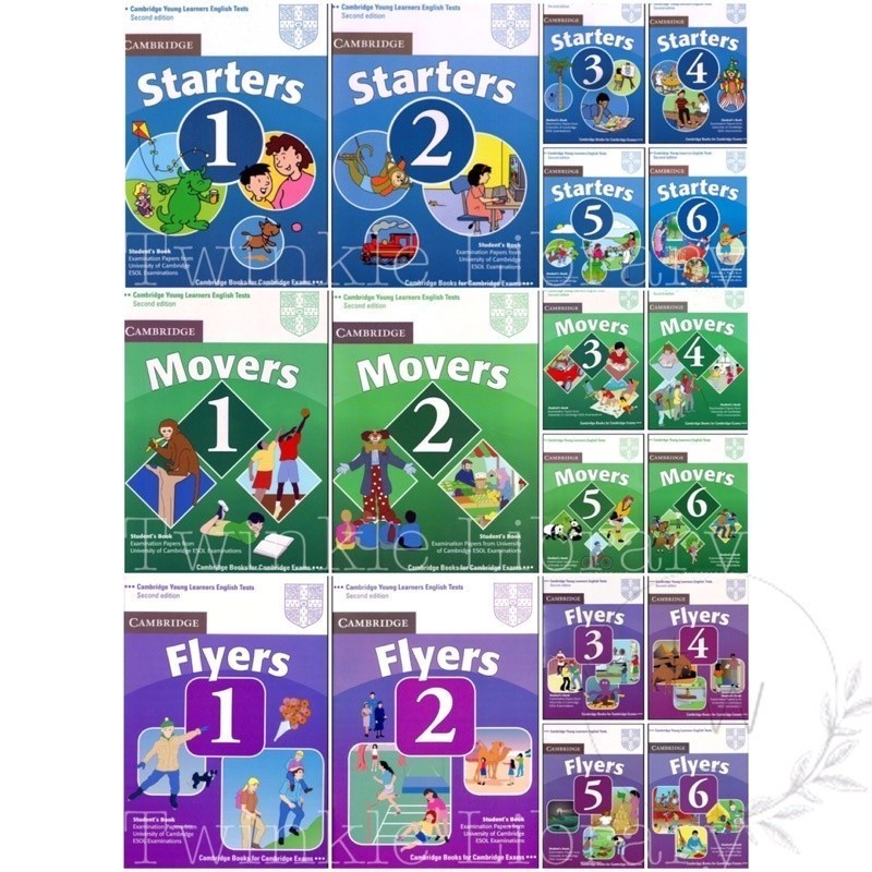 Jual YLE Tests Starters, Movers & Flyers 1 2 3 4 5 6 7 8 9 - Student’s ...