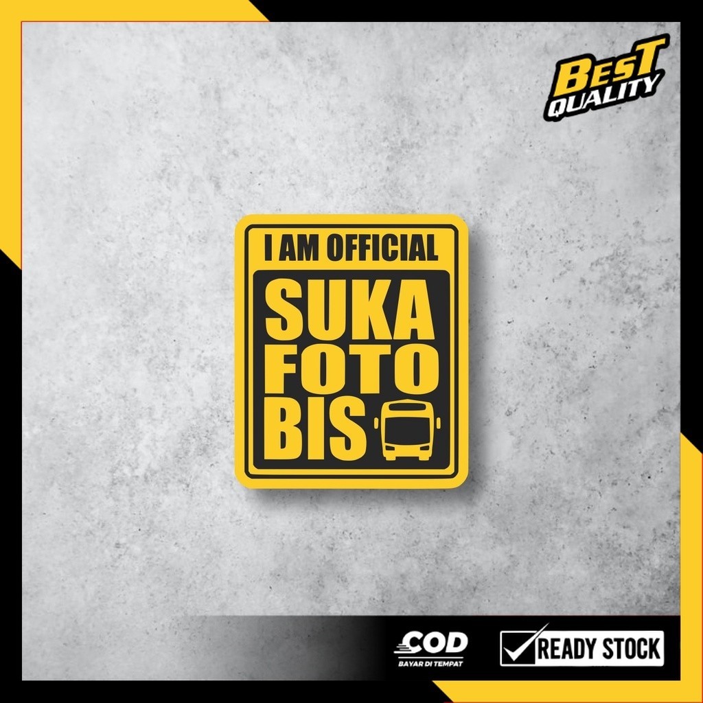 Jual Stiker Bus SUKAFOTOBIS - Sticker Setiker Bismania busMania Cutting ...