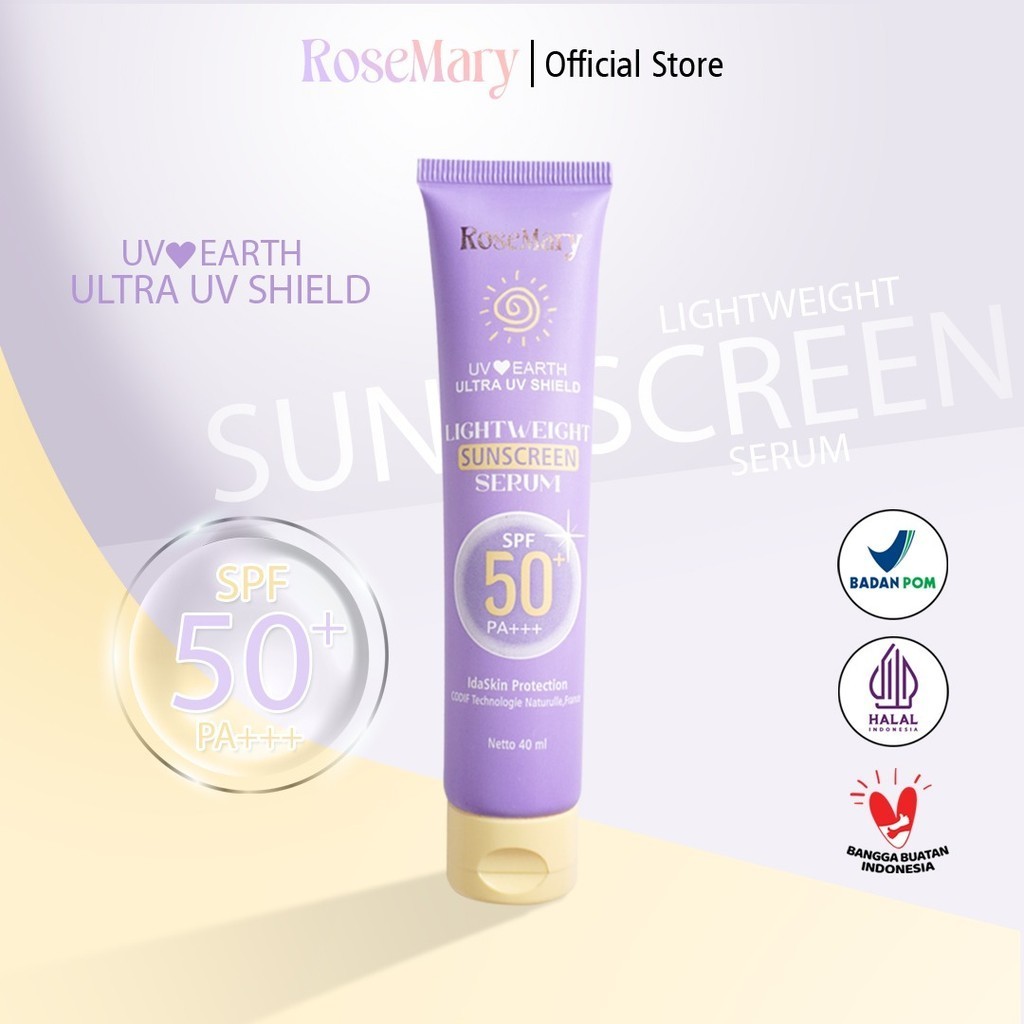 Jual Rosemary LightWeight Sunscreen Serum Spf 50+ PA+++ 40ml ...