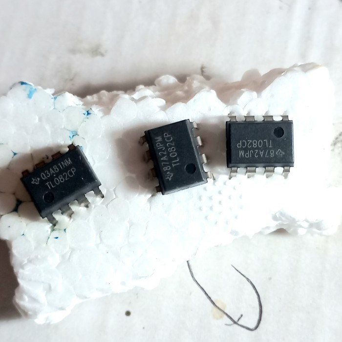 Jual IC TL082 TL082CP TL 082 ORIGINAL TEXAS instrument opamp ori asli ...