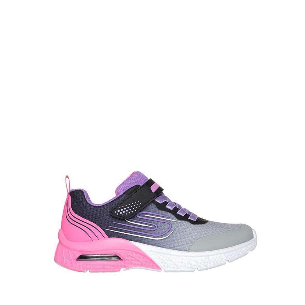 Jual Skechers Microspec Max Plus Girl's Shoes - Grey | Shopee Indonesia