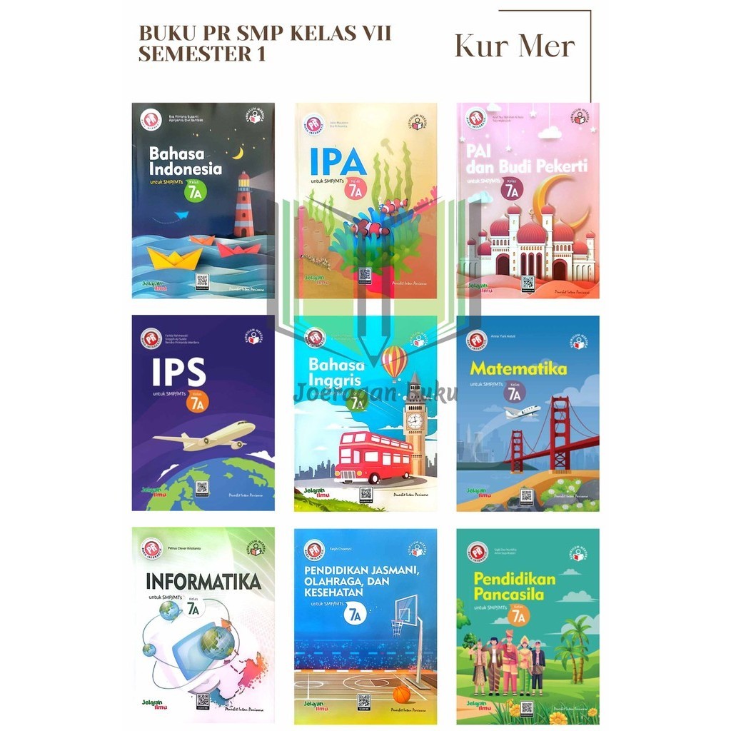 Jual Buku Pr/Lks SMP Kelas 7/VII Kurmer Semester 1&2 KURIKULUM MERDEKA Intan pariwara Tahun 2024 ...
