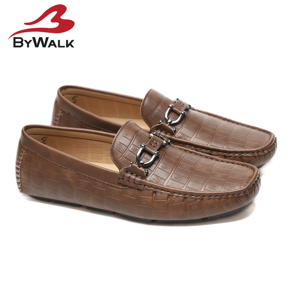 Jual BYWALK CMS52 Sepatu Loafers Pria Formal Casual Moccasin Slip On ...