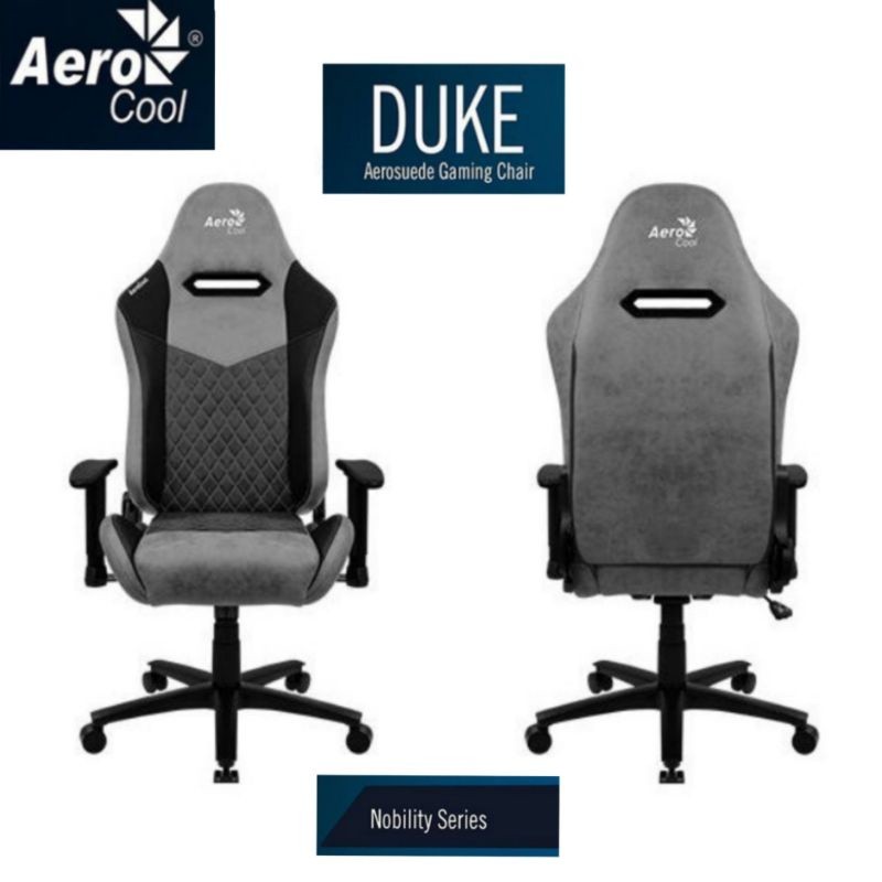 Jual AERO COOL GAMING CHAIR DUKE ASH BLACK - KURSI GAMING AEROCOOL DUKE ...