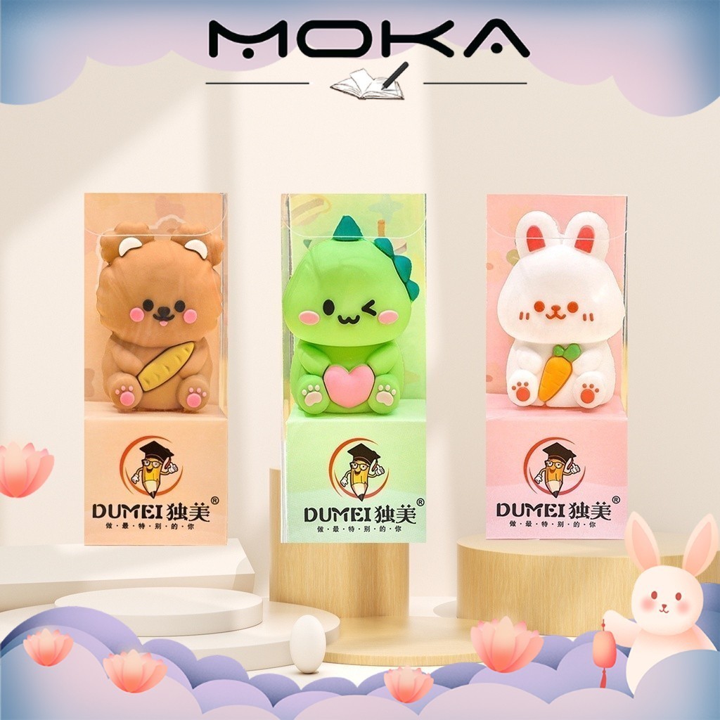 Jual MOKA RAUTAN KARAKTER BONEKA LUCU + BOX / PENGSERUT MOTIF BONEKA ...