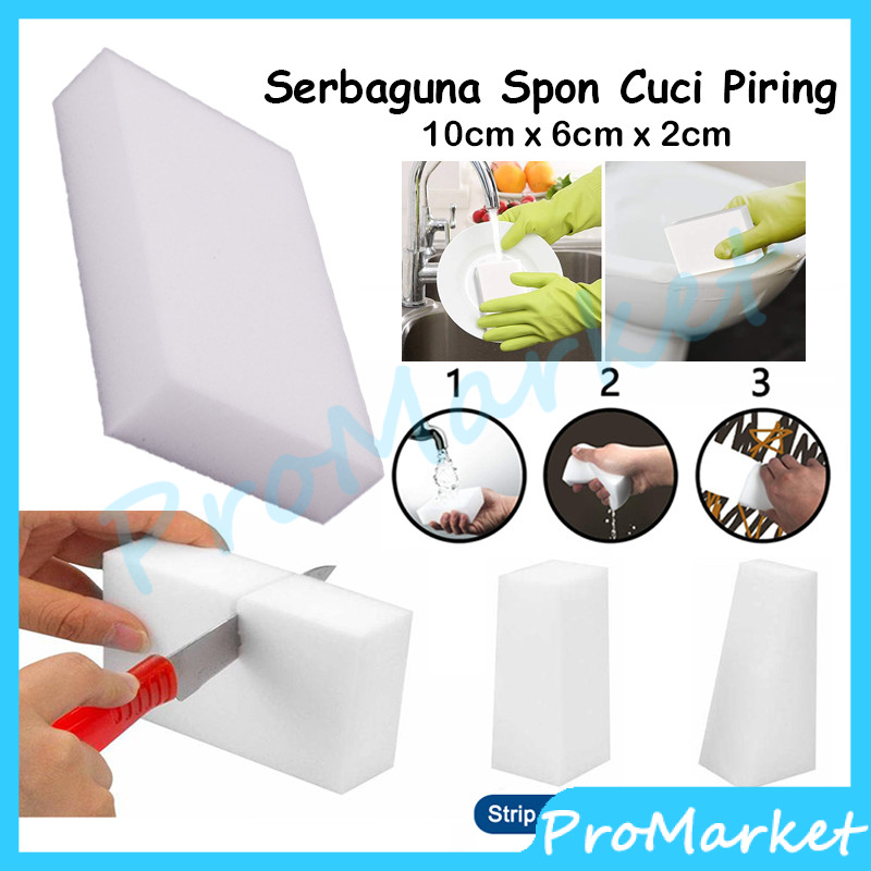 Jual Busa Ajaib Pembersih Serba Guna Magic Rub Melamine Sponge Cleaner ...