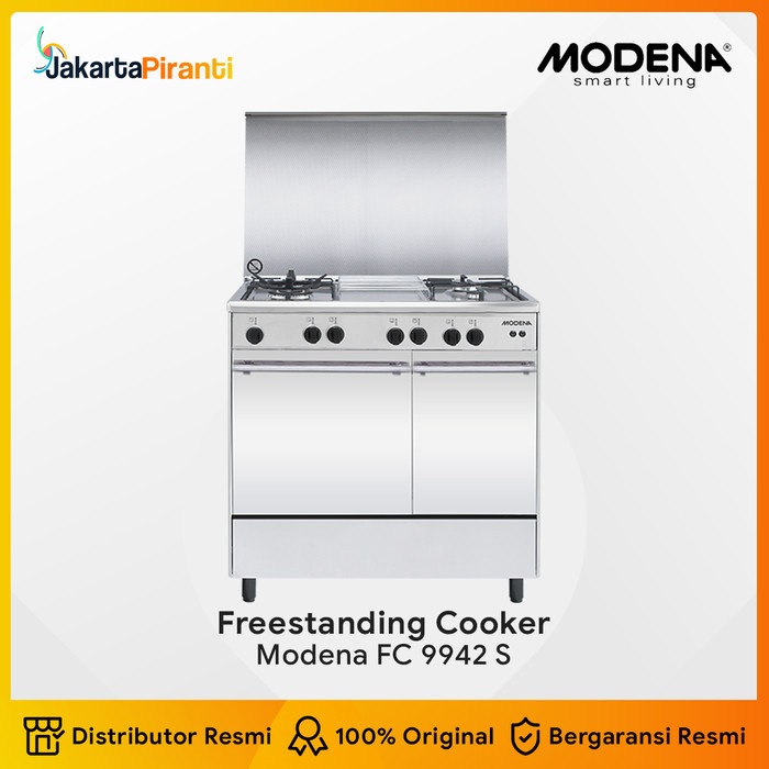 Jual Kompor Gas Oven Free Standing Freestanding Cooker Modena FC 9942 S ...