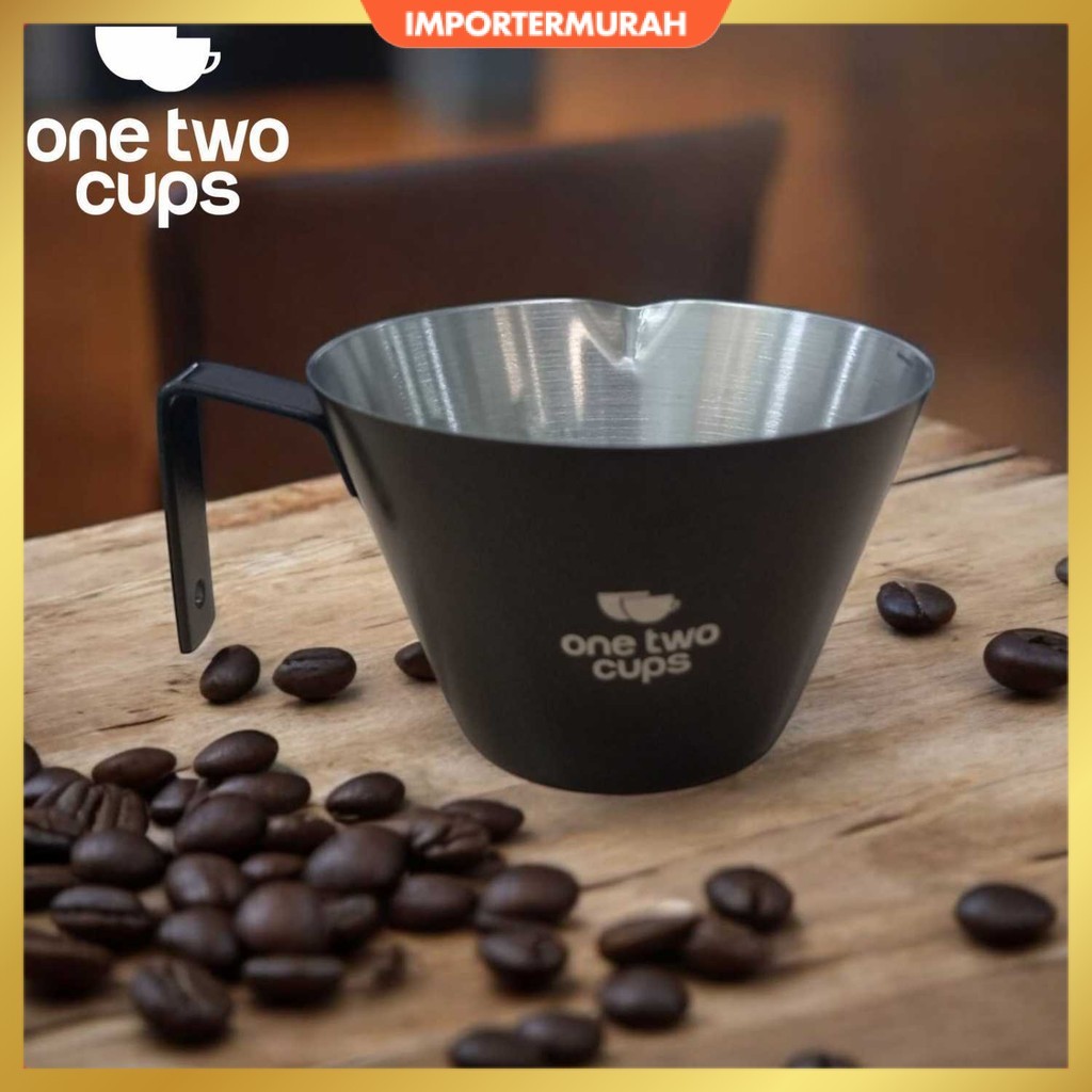 Jual One Two Cups Gelas Ukur Stainless Steel Bartender Measuring Cup ...