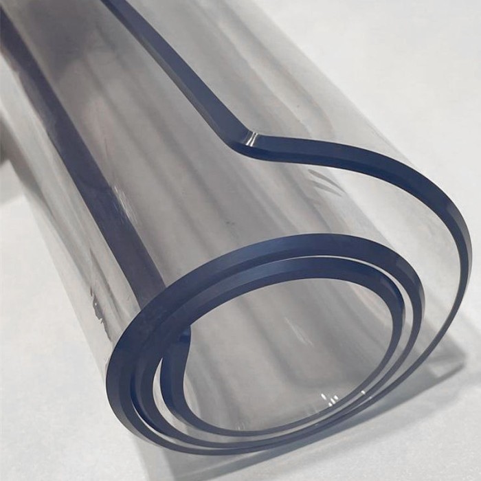 Jual =PREMIUM= Best Seller Terbaru Taplak Meja Plastik Mika Bening Transparan Meteran Tebal ...