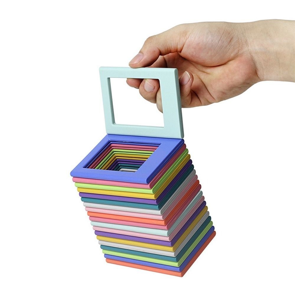 Jual 3-Inch Photo Frame Magnet Design Polaroid Photo Frame Mini Acrylic ...