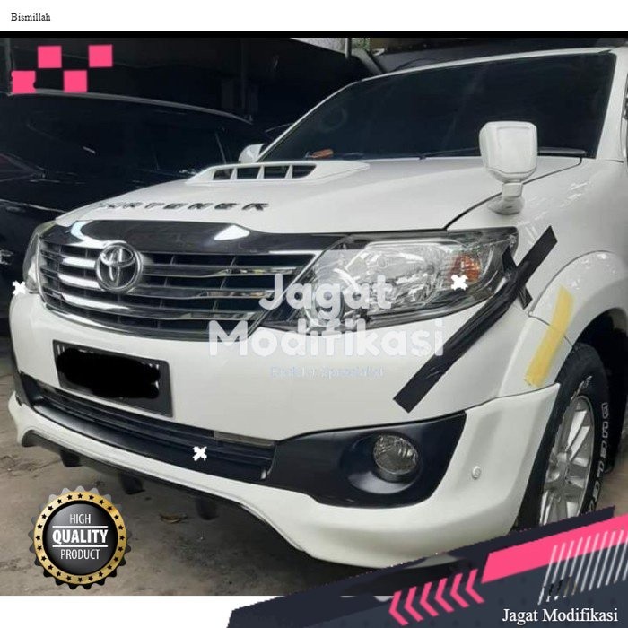 Jual Paket Upgrade Bodykit FORTUNER 2011-2014 PLUS SPOILER Premium ...