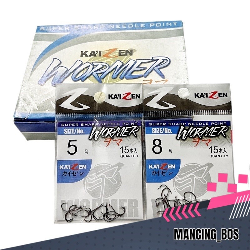 Jual Kail | Pancing KAIZEN WORMER - Mata kail pancing kaizen | Shopee ...
