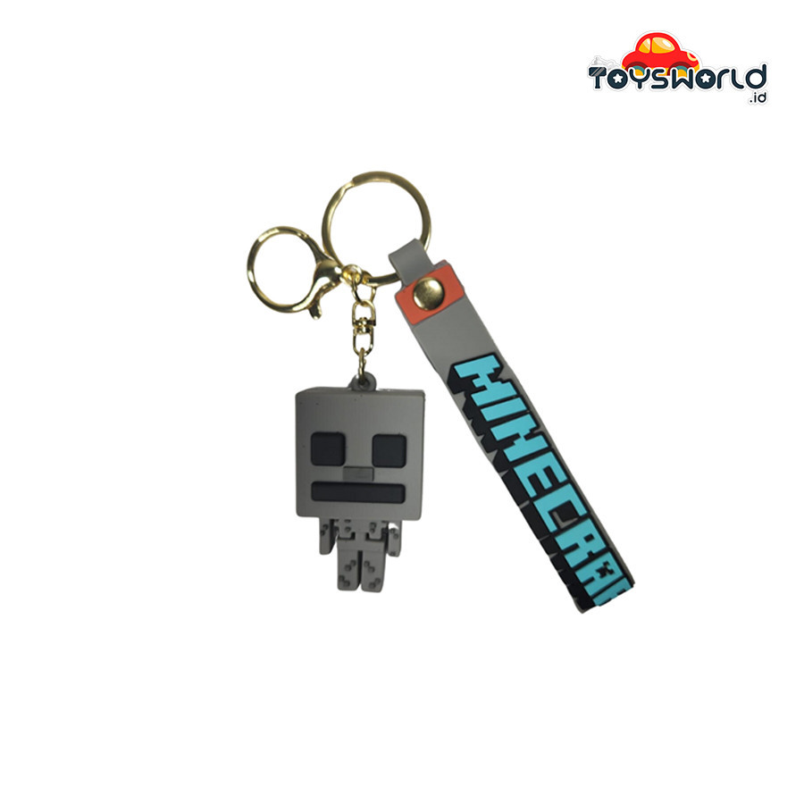 Jual Keychain Minecraft Skeleton | Shopee Indonesia