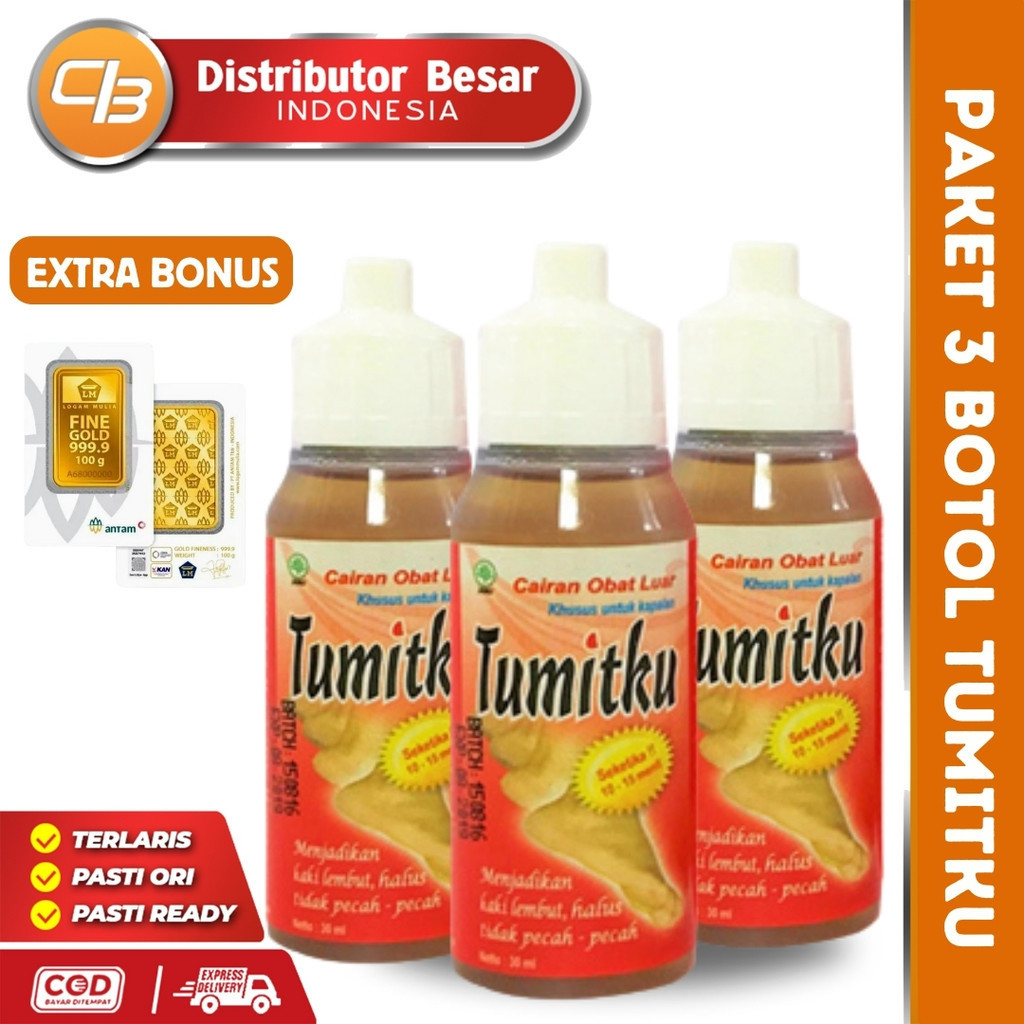 Jual (3 PCS) Tumitku Obat Kaki Anti Kapalan Kering Pecah-pecah | Shopee ...