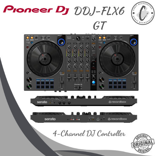 Jual Pioneer DJ DDJ-FLX6 GT 4-Channel DJ Controller Original DDJFLX6 ...