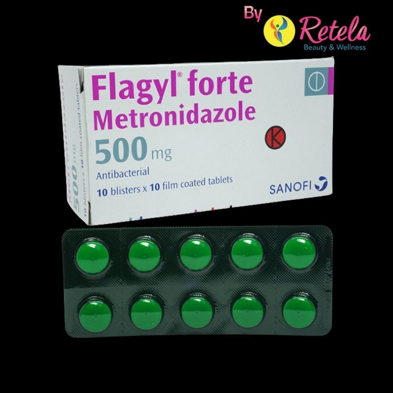 Jual FLAGYL FORTE 500MG 1 STRIP 10 TABLET | Shopee Indonesia