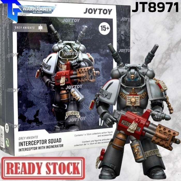 Jual JOYTOY 1/18 Warhammer 40K Grey Knights Interceptor Squad ...