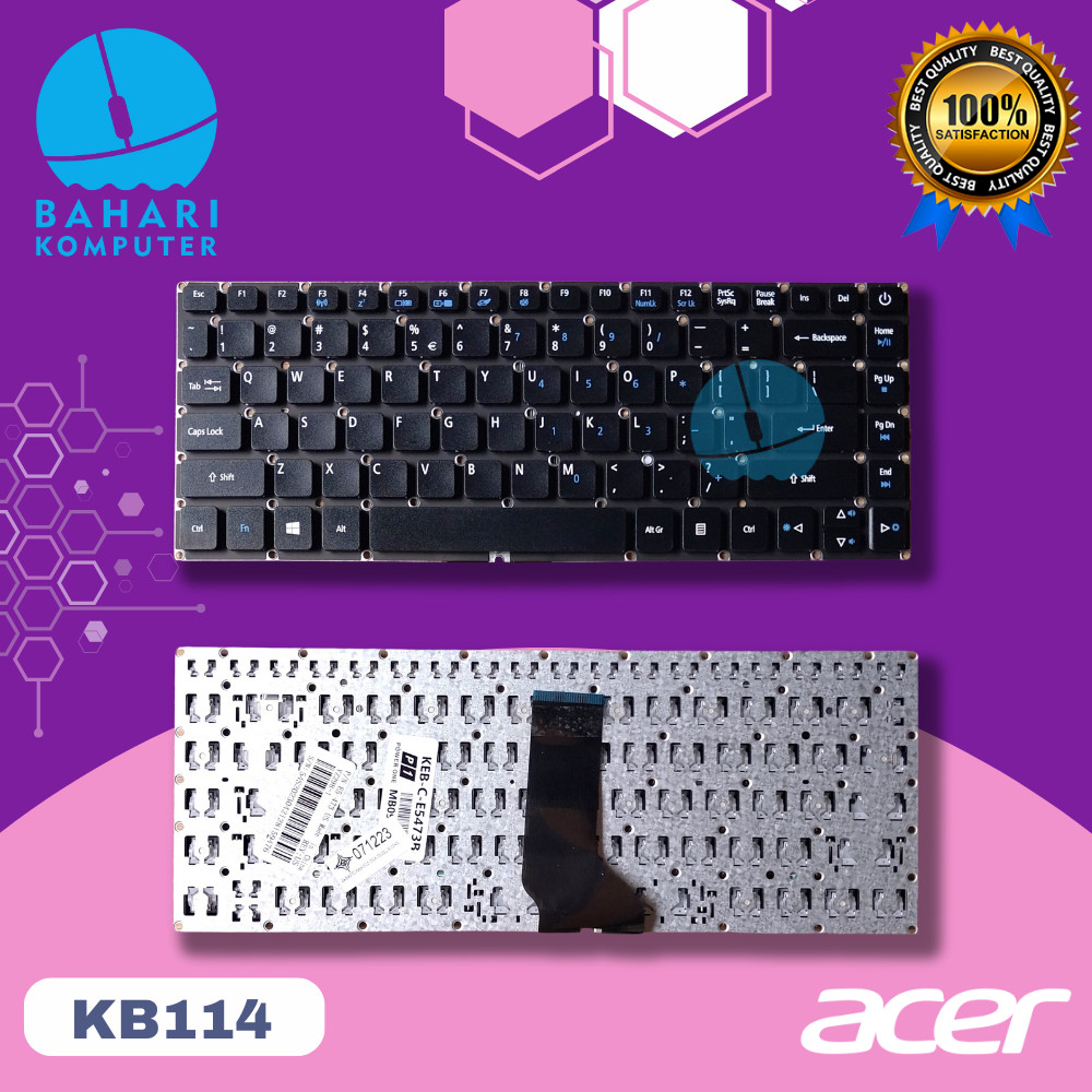 Jual Keyboard Acer Aspire E14 ES1-422 E5-422 E5-432 ES1-420 E5-473 E5 ...