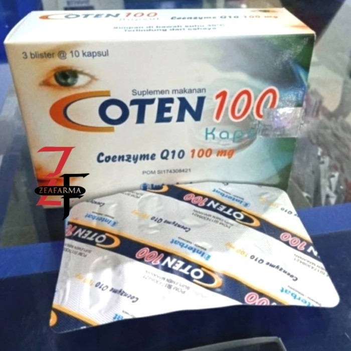 Jual ready- COTEN 100 - 1 BLISTER 10 KAPSUL -(terjangkau & original ...