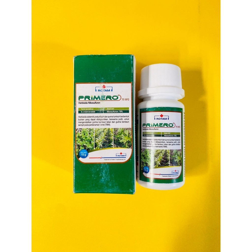 Jual Herbisida sistemik purna pratumbuh PRIMERO 75WG isi 15gr dari ...