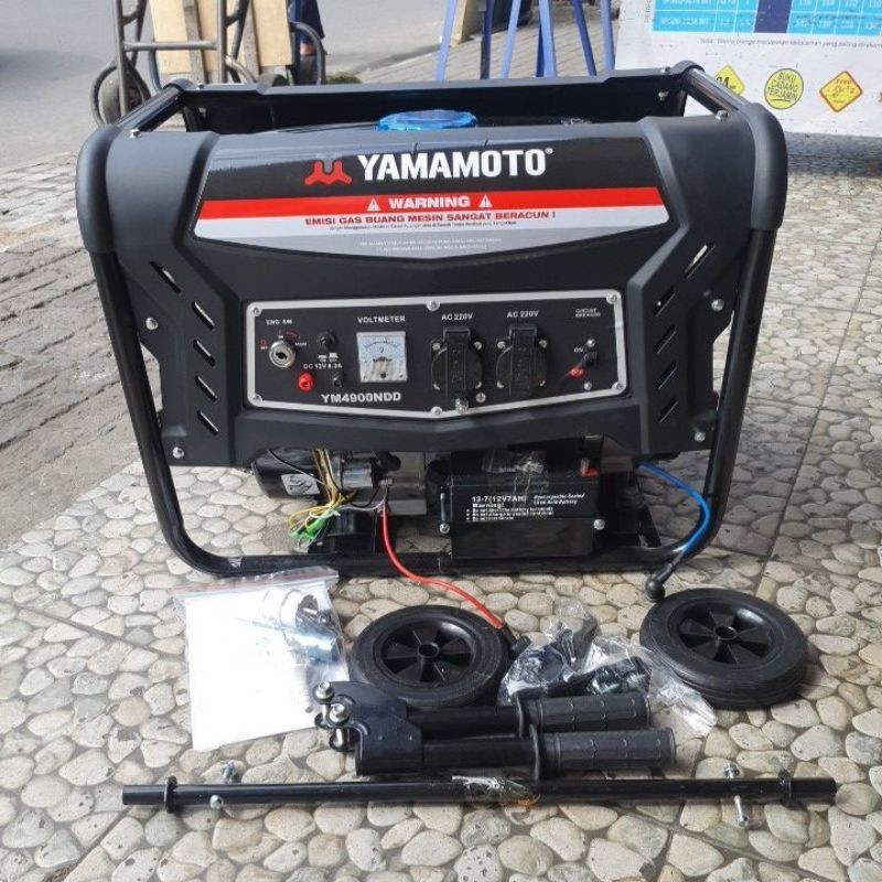 Jual Genset Bensin YAMAMOTO 3200 Watt YM 4900 NDD Generator Listrik ...