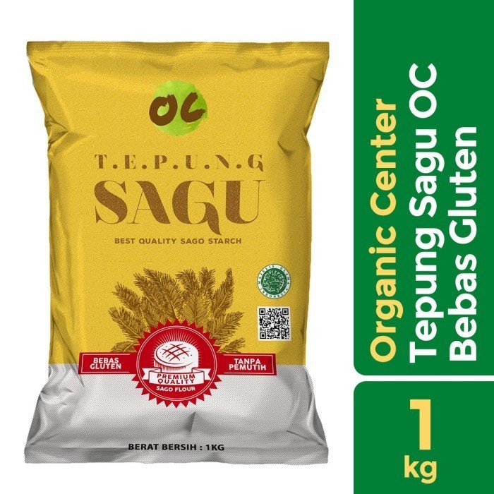 Jual Organic Center - Tepung Sagu 1kg - Tepung Sagu Organik - Gluten ...