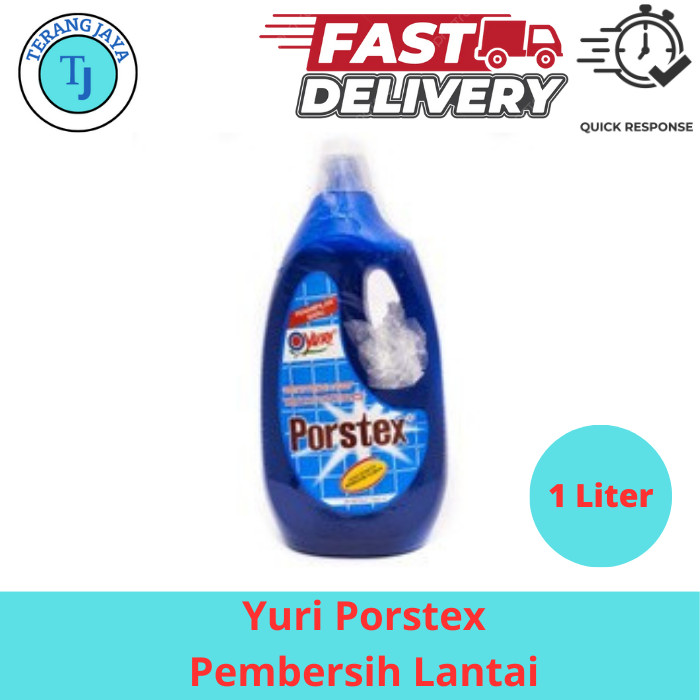 Jual Yuri Porstex 1000ml - Pembersih Lantai & Kamar Mandi | Shopee ...