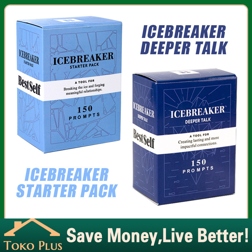 Jual Icebreaker Deep Talk Game Cards Pasangan Conversations Card ...