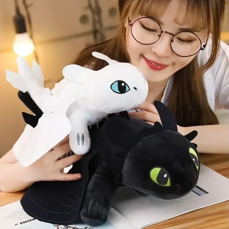 Jual Toothless Plush Toys Anime Figure Cartoon Soft Stuffed Animals ...