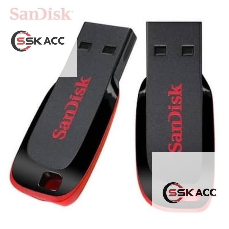 Jual Flashdisk SanDisk 16GB 32GB 64GB 128 gb FD Usb Flash Disk Original ...