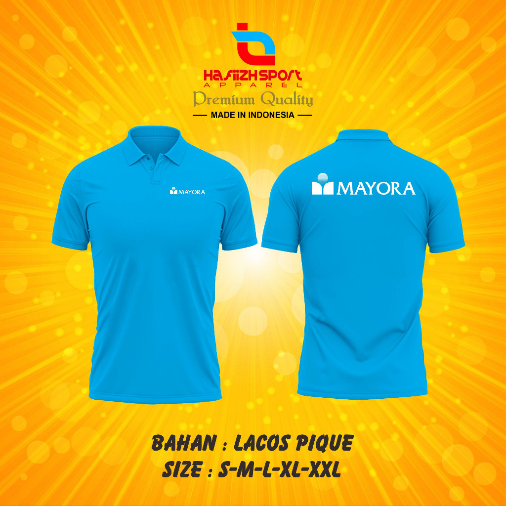 Jual KAOS POLO KERAH MAYORA / POLO MAYORA / POLO PERUSAHAAN MAYORA ...