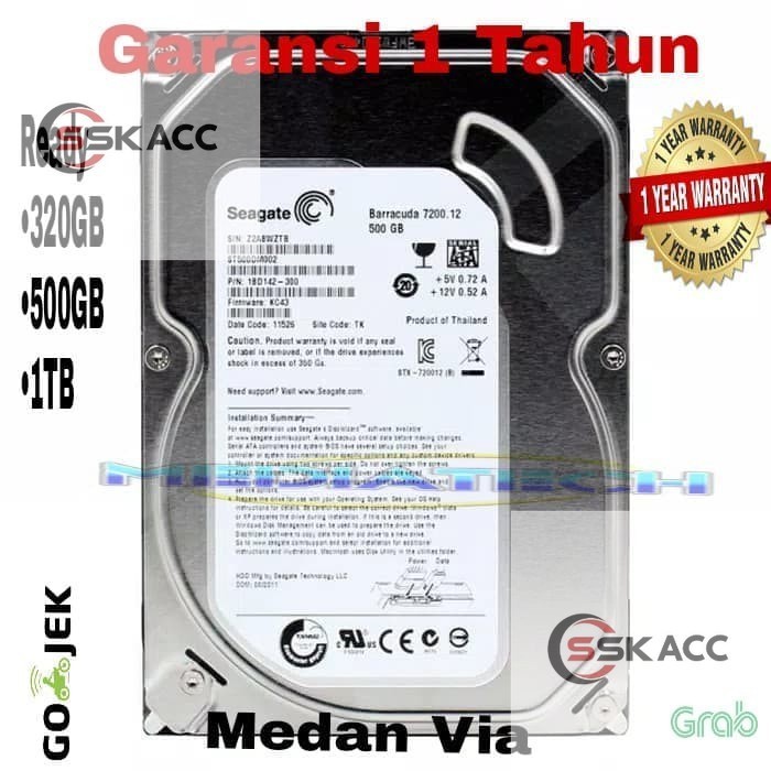 Jual Hard Disk | Hardisk Internal Pc Seagate 500gb Sata 3,5" | Shopee ...