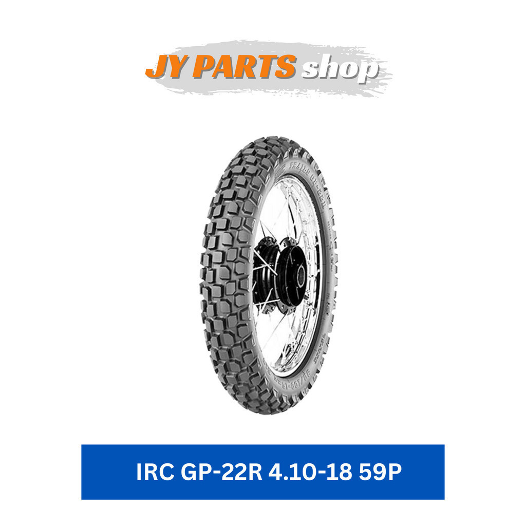 Jual BAN IRC TRAIL GP 22R 4.10-18 59P TUBE TYPE | Shopee Indonesia