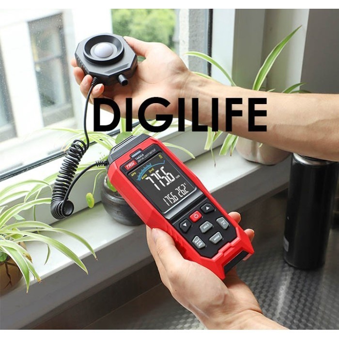 Jual Lux Meter Data Logger TASI TA632B Digital Light Tester TA-632B ...