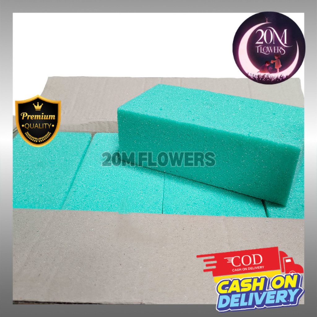Jual FLORAL FOAM KERING BASAH 1PCS - BUSA BUNGA TANCAP GABUS UNTUK ...