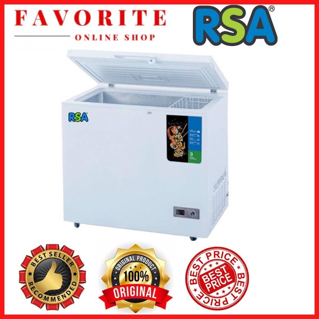 Jual CHEST FREEZER RSA 310 CF-310 / CF310 FREEZER BOX 310 LITER ...