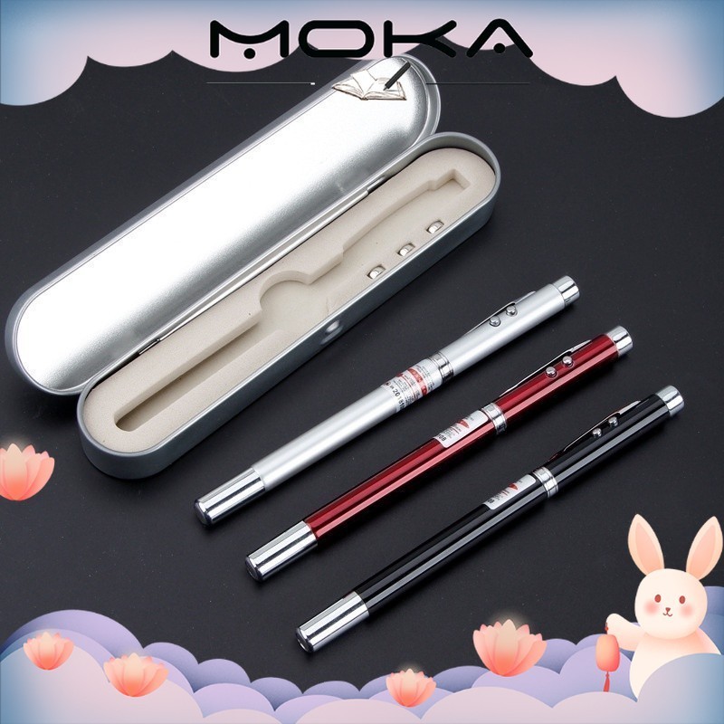 Jual MOKA PEN LASER POINTER 4 IN 1 / PEN POINTER PROYEKTOR DAN PAPAN ...