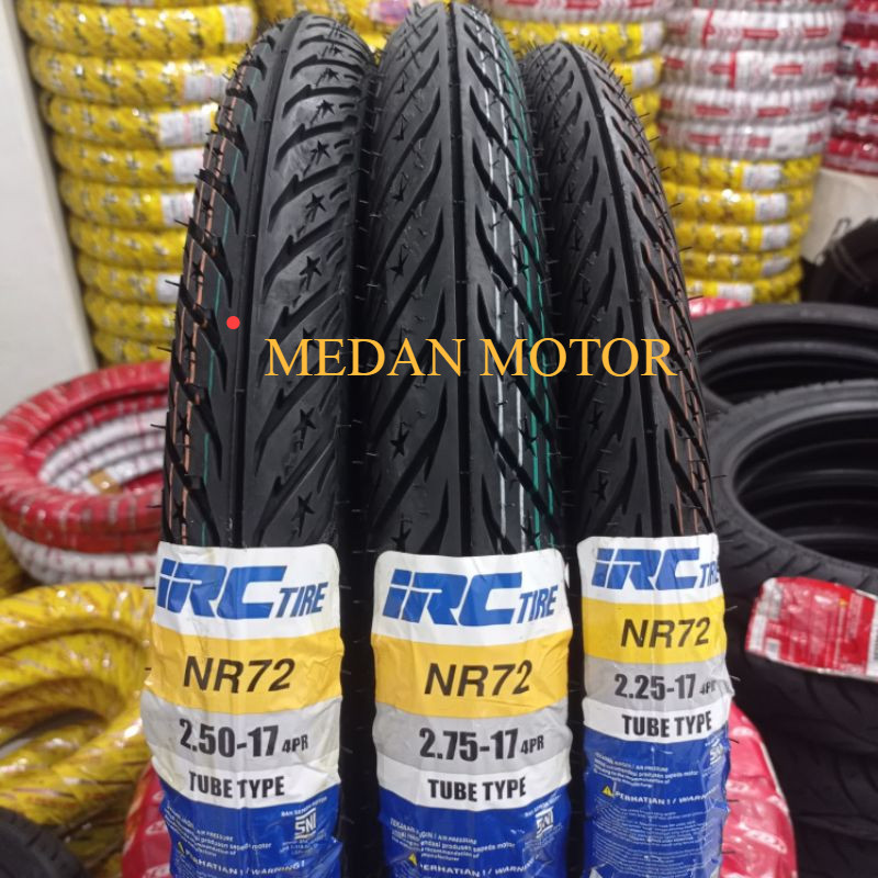 Jual Ban Luar Motor IRC 225,250 dan 275 Ring 17 NR72 Original | Shopee ...