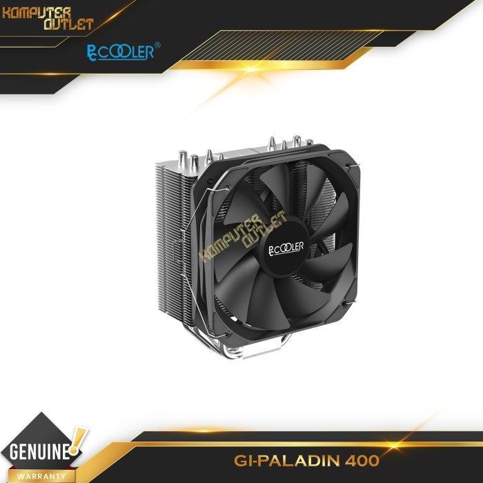 Jual PCCooler GI-Paladin 400 Single Tower Fan | PC Cooler High ...