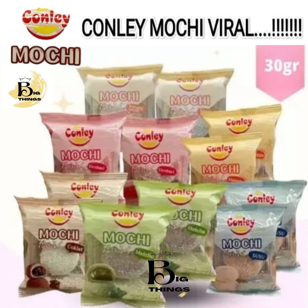 Jual MOCHI VIRAL ! Conley Mochi Matcha Super Cokelat Khas Jepang Aneka ...