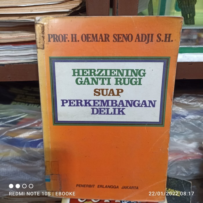 Jual Prof Oemar Seno Adji SH herziening ganti rugi suap perkembangan delik | Shopee Indonesia