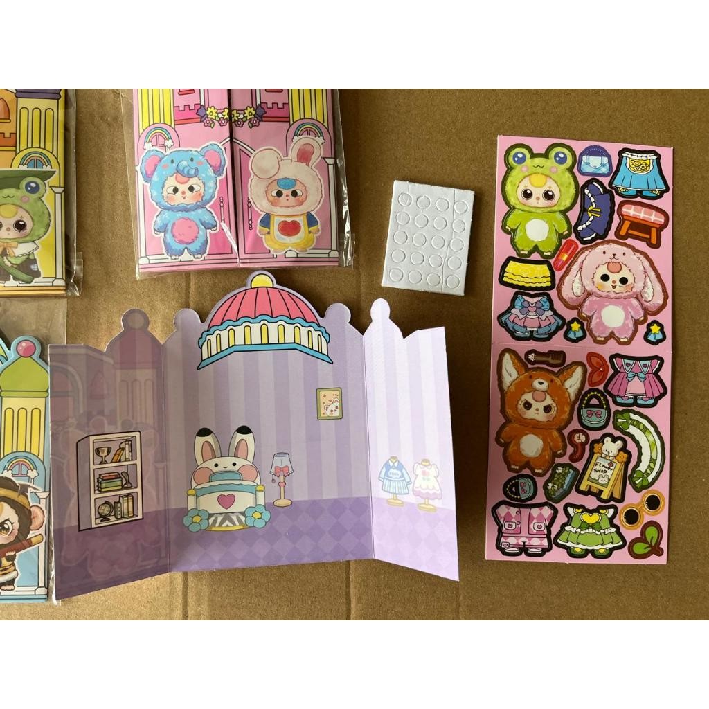 Jual Baby Three Stiker Lemari Baby Three Stiker Ganti Baju Stiker BP ...