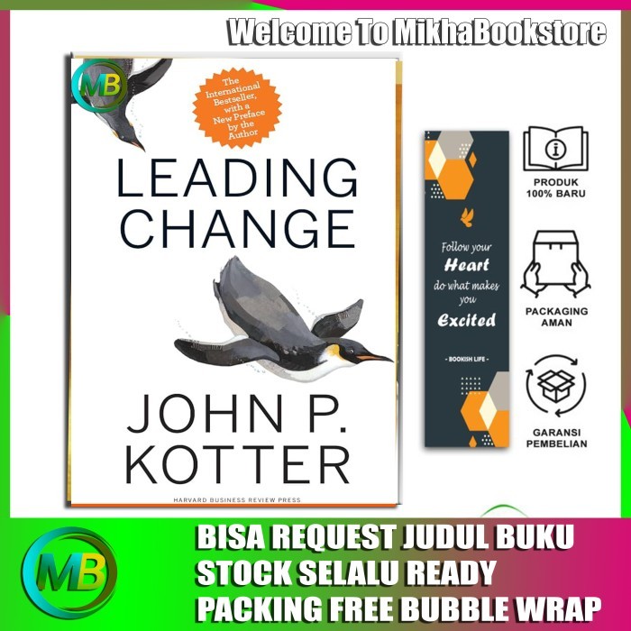 Jual Leading Change A Book by John Kotter (English) | Shopee Indonesia