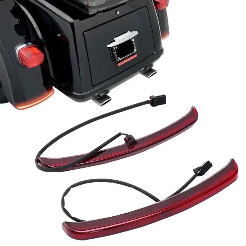 Jual Motorcycle LED Fender Light Rear Blade Brake Running Turn For ...