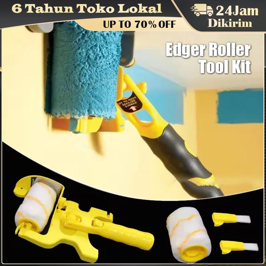 Jual Clean-Cut Paint Edger Roller / Kuas Cat Tembok Dinding / Alat ...