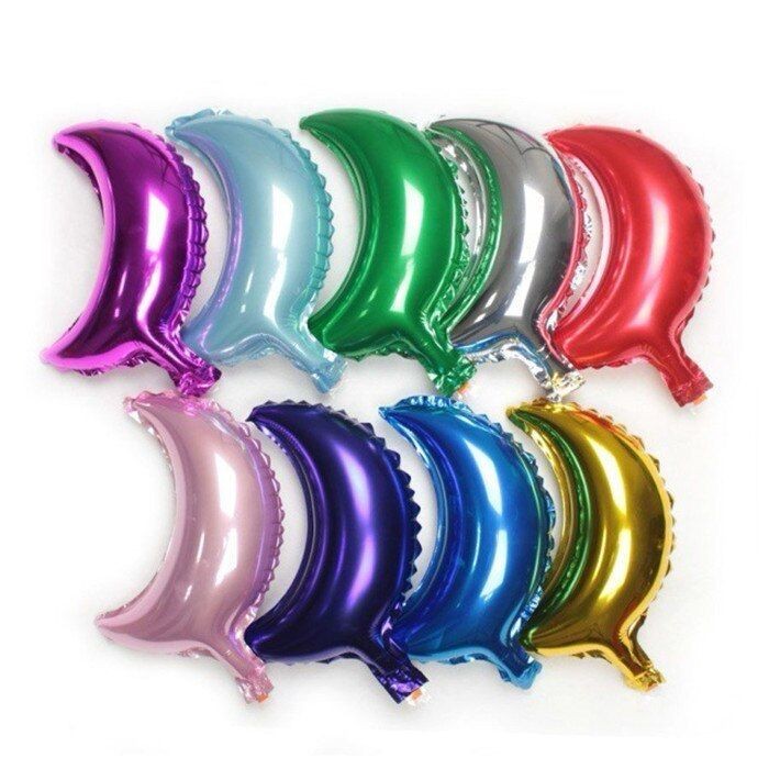 Jual BALON FOIL BULAN SABIT 28 INCH ( 70 CM ) / BALON FOIL BULAN SABIT ...