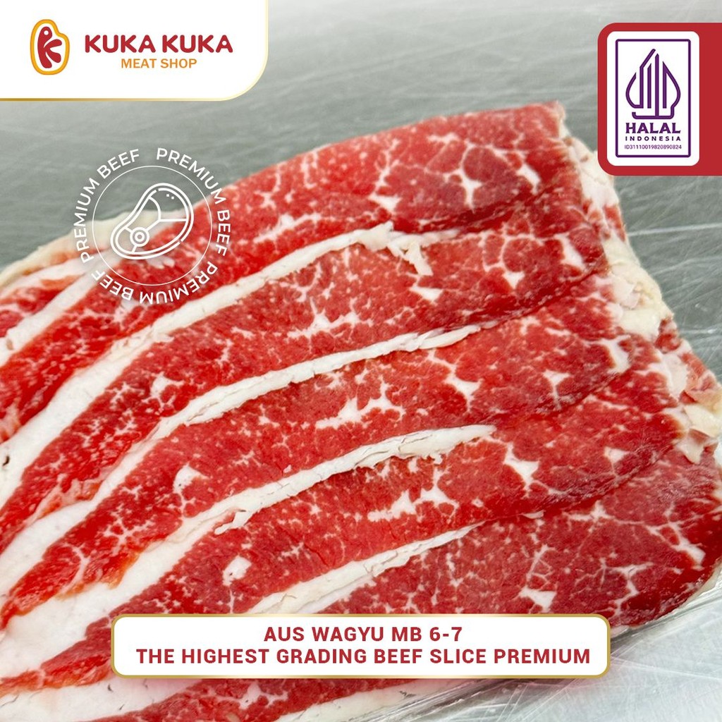 Jual Slice Wagyu Beef PE Slice MBS 6-7 200gr | Shopee Indonesia