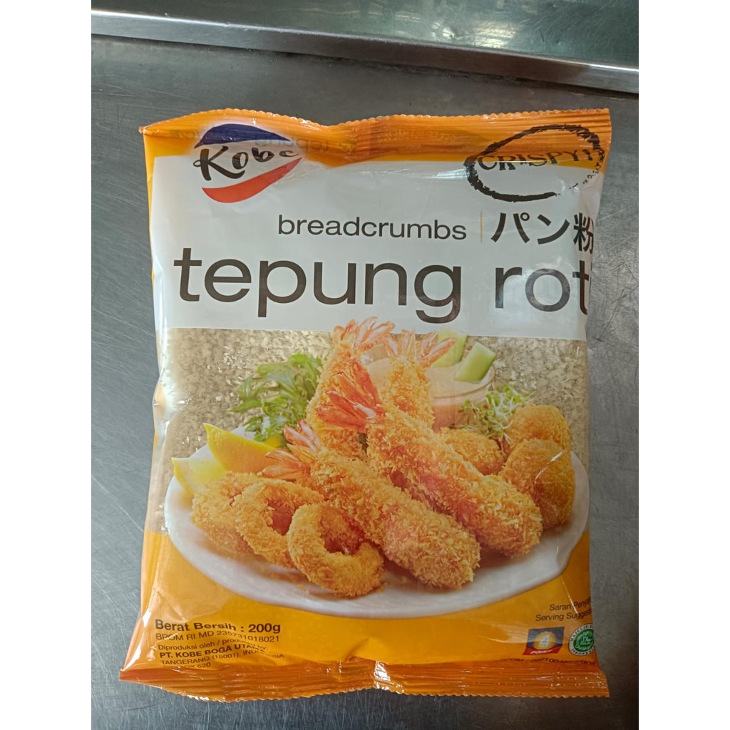 Jual Kobe Tepung Roti Crispy Panir Breadcrumbs 200 gr | Shopee Indonesia