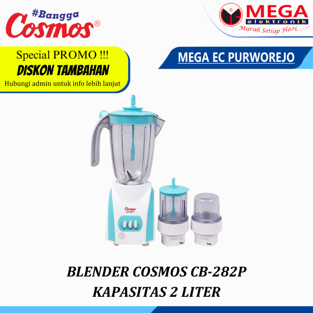Jual BLENDER COSMOS CB-282P KAPASITAS 2 LITER | Shopee Indonesia