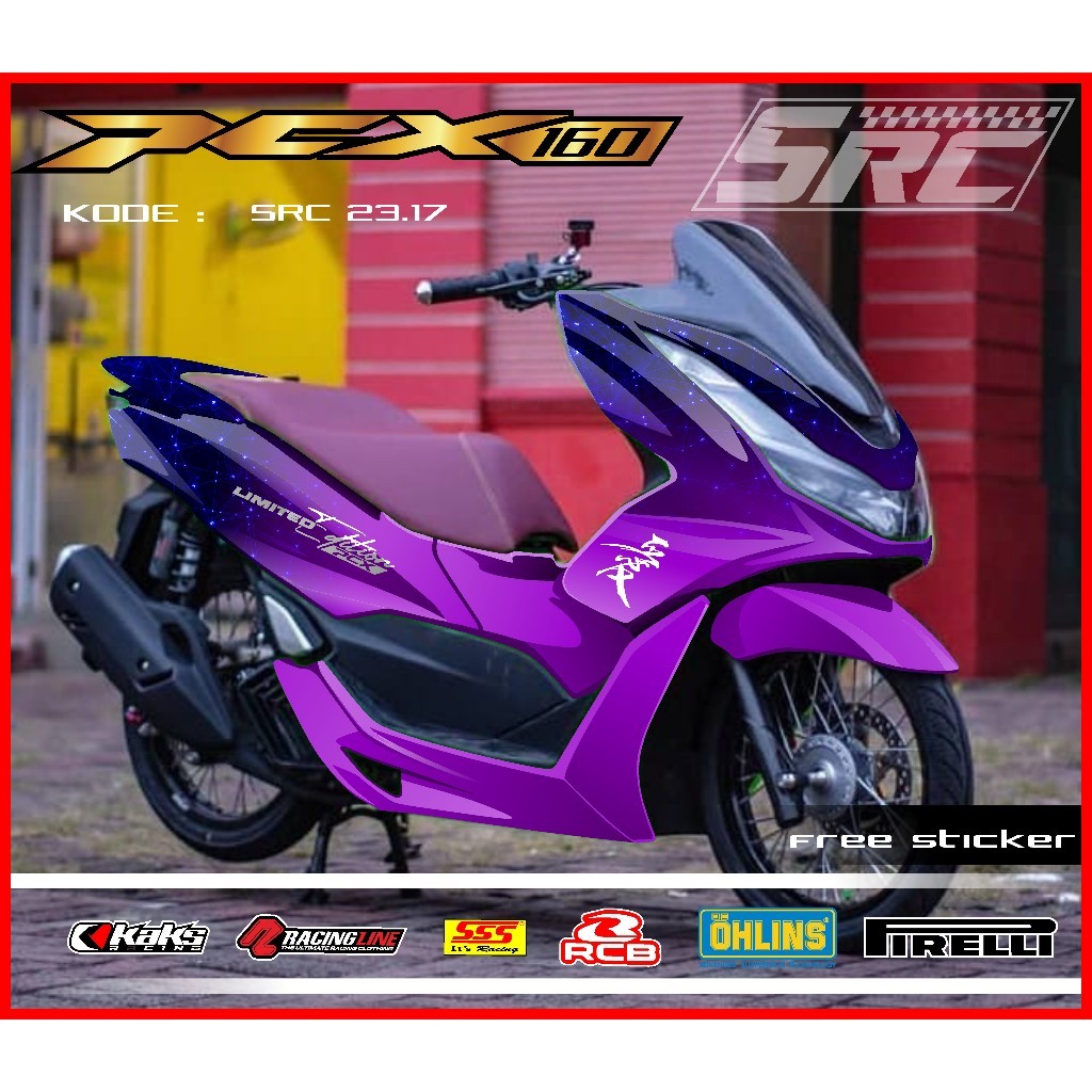 Jual Decal Stiker HONDA PCX 160 Full Body 2021 2022 2023 2024 Sticker ...